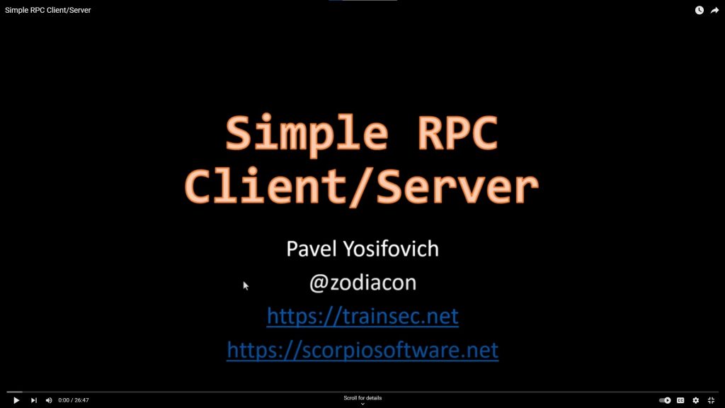 Building A Simple Rpc Client And Server A Step By Step Guide Trainsec